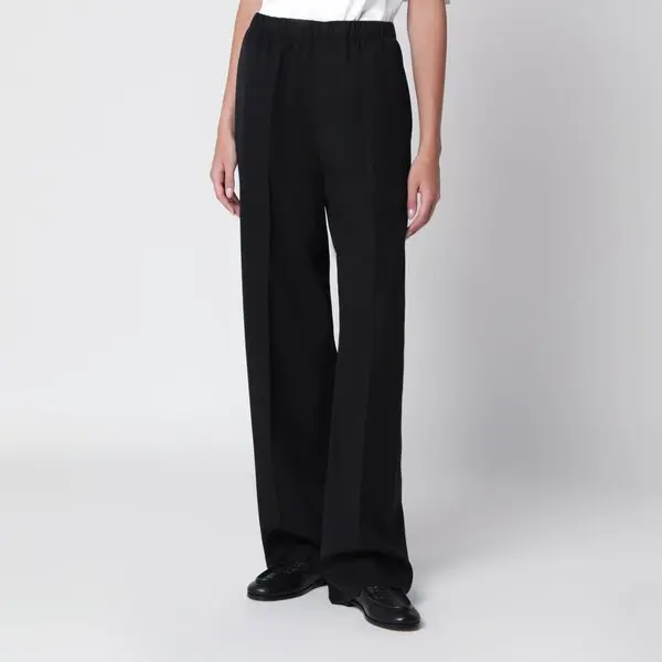 Bottega Veneta Wide-leg Wool Trousers
