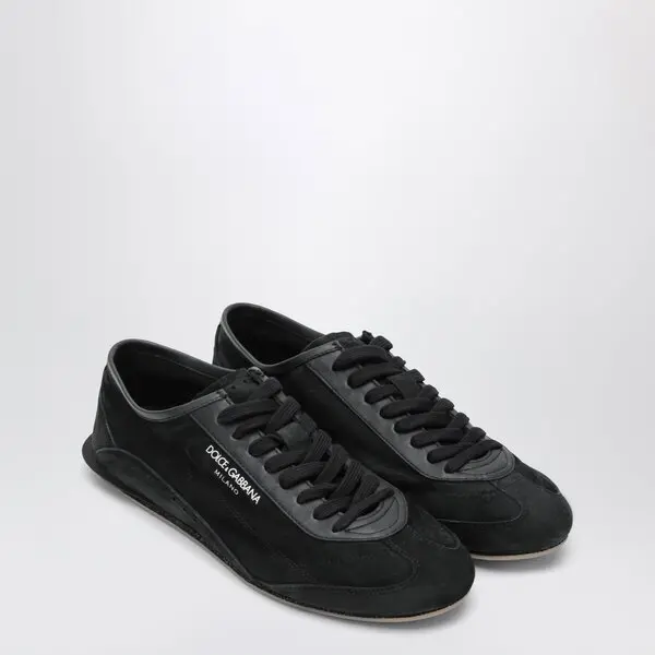 Dolce & Gabbana Dg Sailing Raffia Trainers - Black