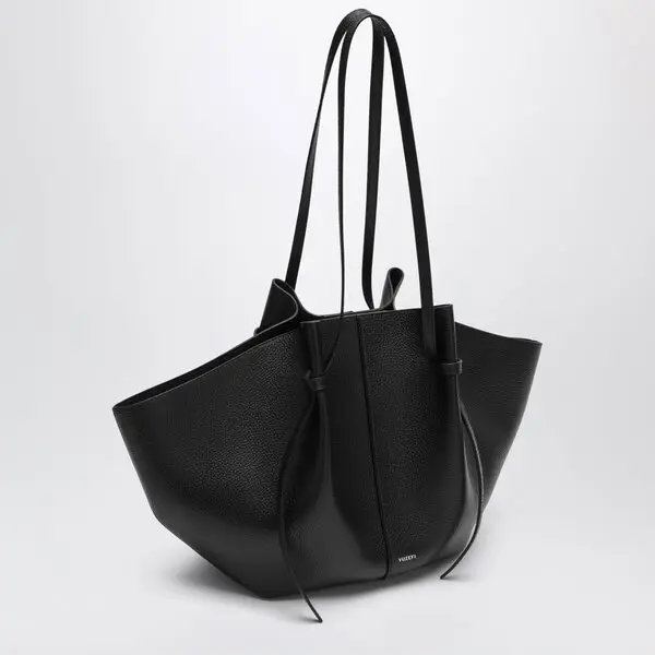 Yuzefi Mochi Leather Bag - Black