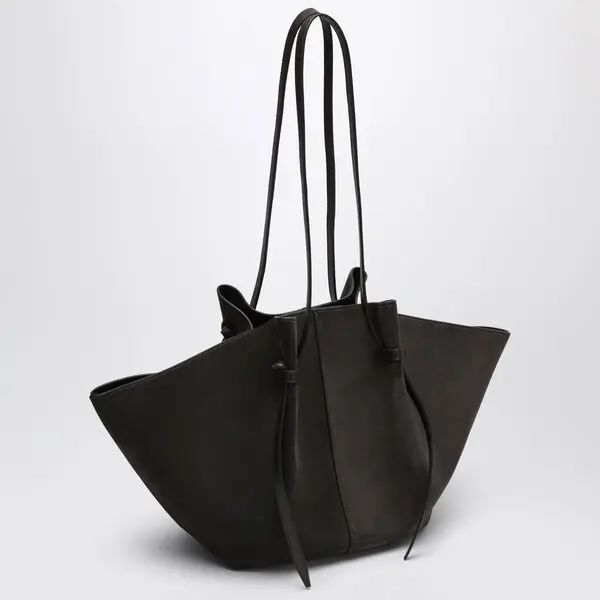 Yuzefi Mochi Bag In Suede Leather - Brown