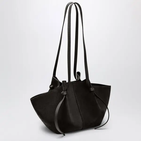 Yuzefi Mochi Bag In Suede Leather - Brown
