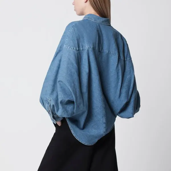 Loewe Washed Cotton Denim Shirt