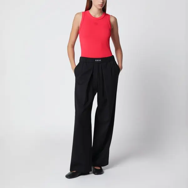 Loewe Elasticated Wool Trousers