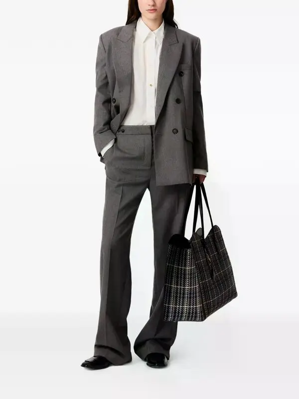 Stella McCartney Button-tab Pressed-crease Trousers