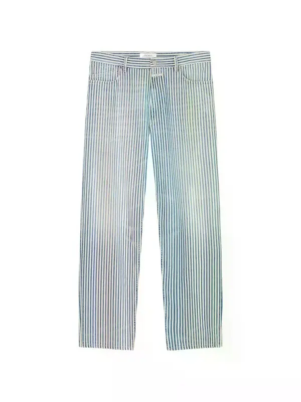 Closed Springdale Relaxed Striped Jeans - Blue