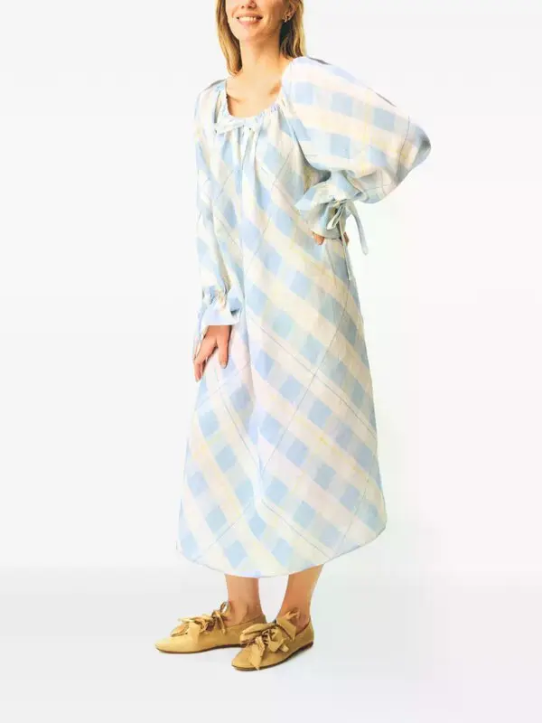 Sleeper Cha-cha Ruffled Midi Dress