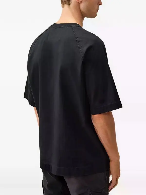 C.P. COMPANY 30/2 Mercerized Jersey Twisted Lens Short-sleeve T-shirt