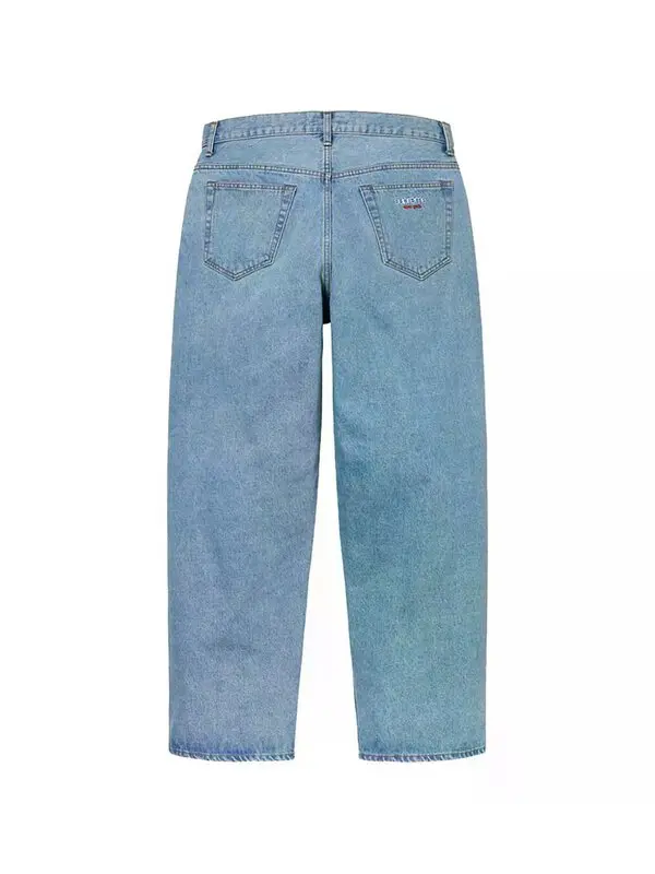 Supreme Baggy Fit Five-pocket Jeans - Blue