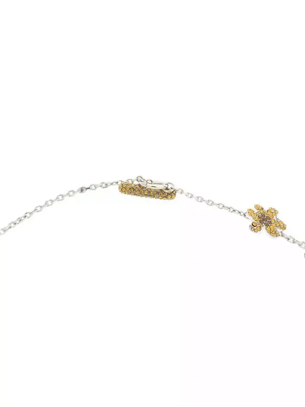 Marni Crystal-embellished Floral Necklace