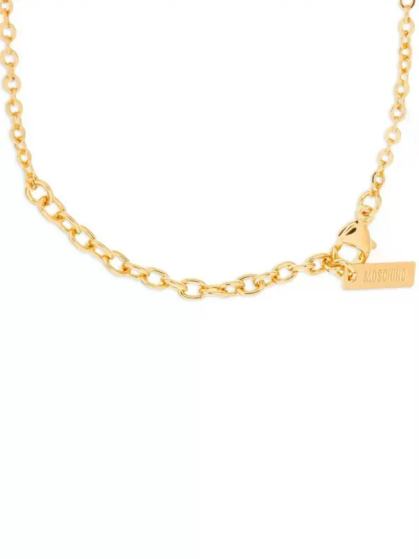 Moschino Bow-pendant Necklace