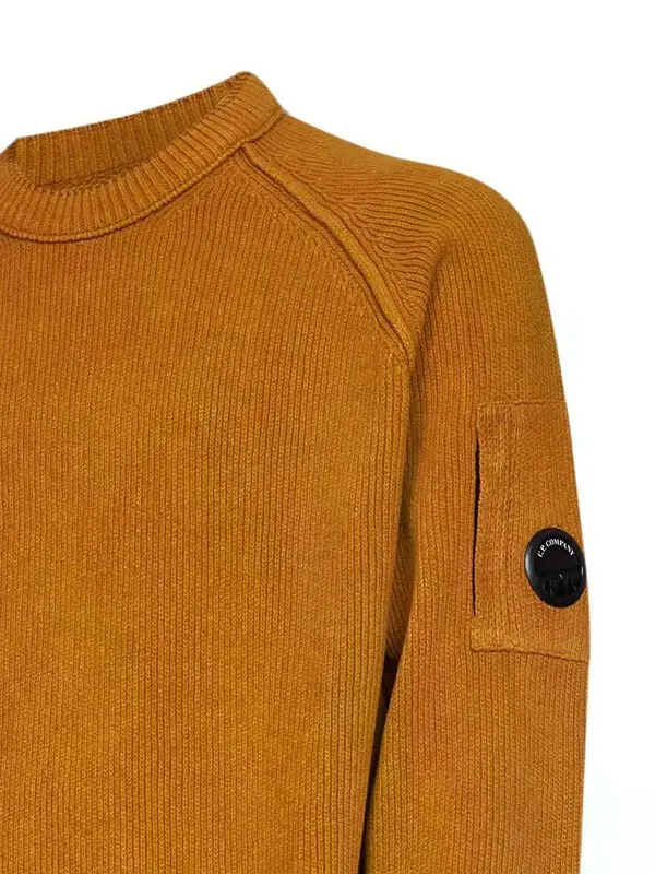 C.P. COMPANY Lens Detail Raglan-sleeve Sweater