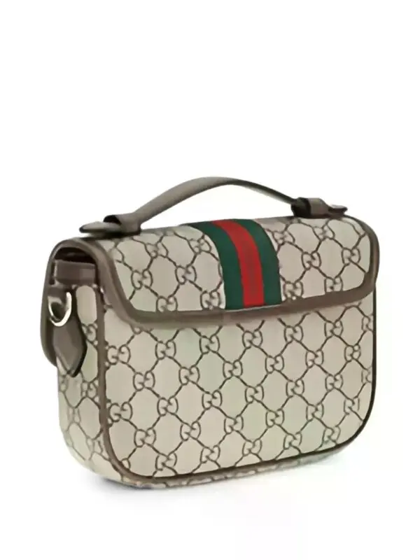 Gucci Ophidia Gg Supreme Web Stripe Cross Body Bag
