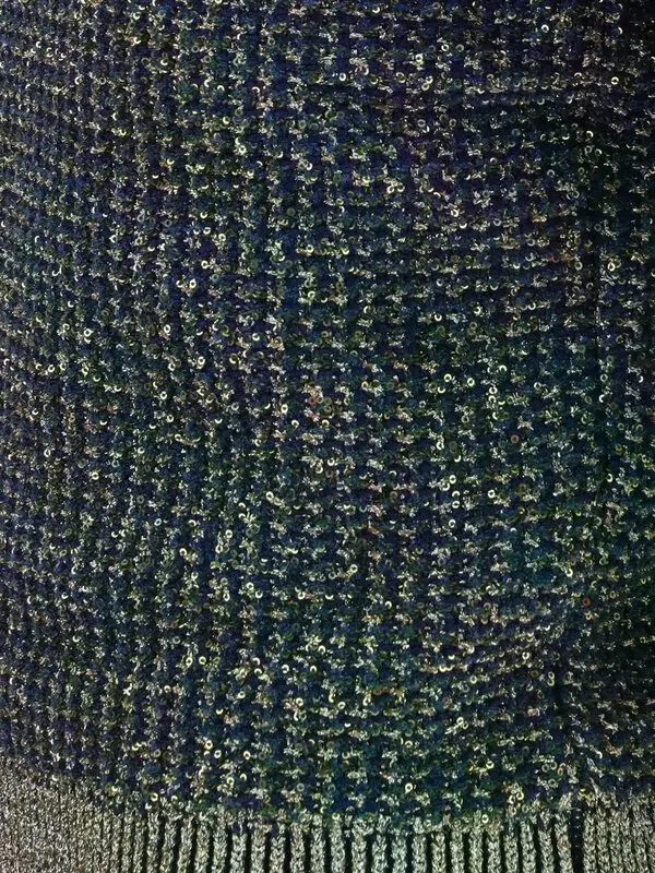 Balmain Sequin-embellished Button-detail Sweater
