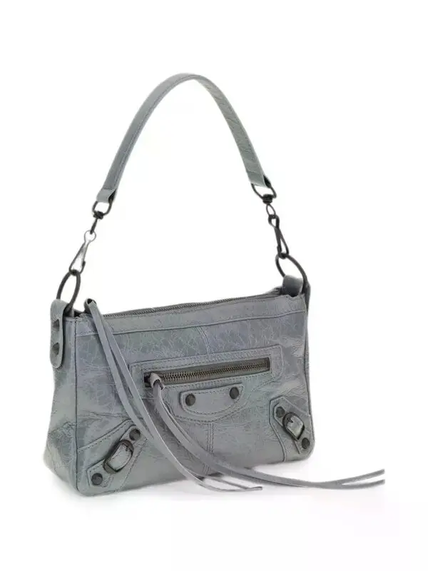 Balenciaga Mini Le City Moto Shoulder Bag