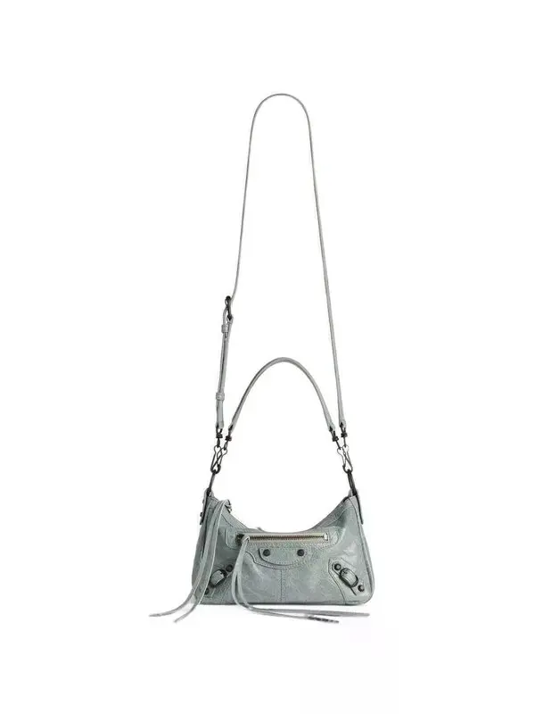 Balenciaga Mini Le City Moto Shoulder Bag