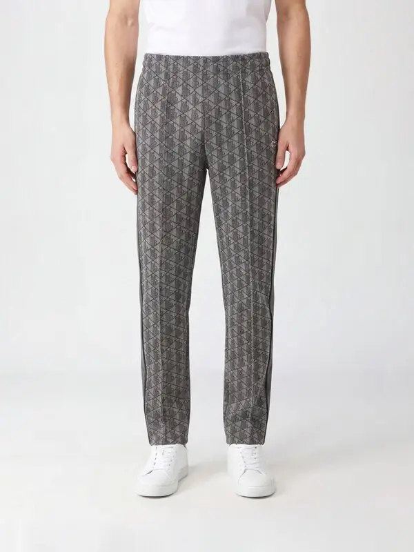 Lacoste Monogrammed Track Pants - Grey