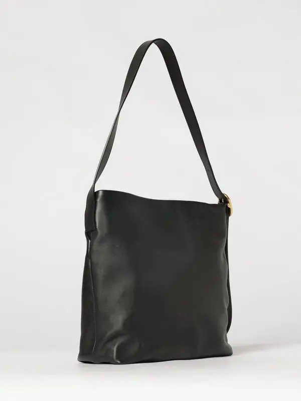 Loewe Draped Shoulder Bag - Black
