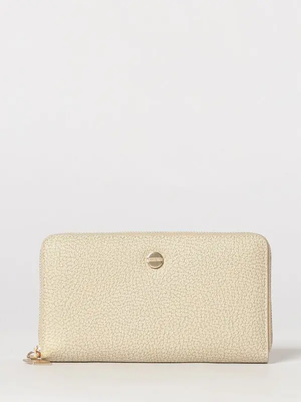 Borbonese Zip Around Wallet - Sand