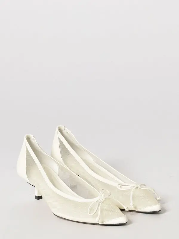 Jacquemus Polyamide Court Shoes With Bow Detailing