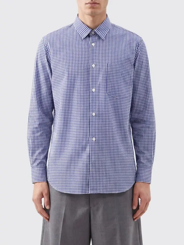 Comme Des Garçons Relaxed Fit Vichy Check Cotton Shirt