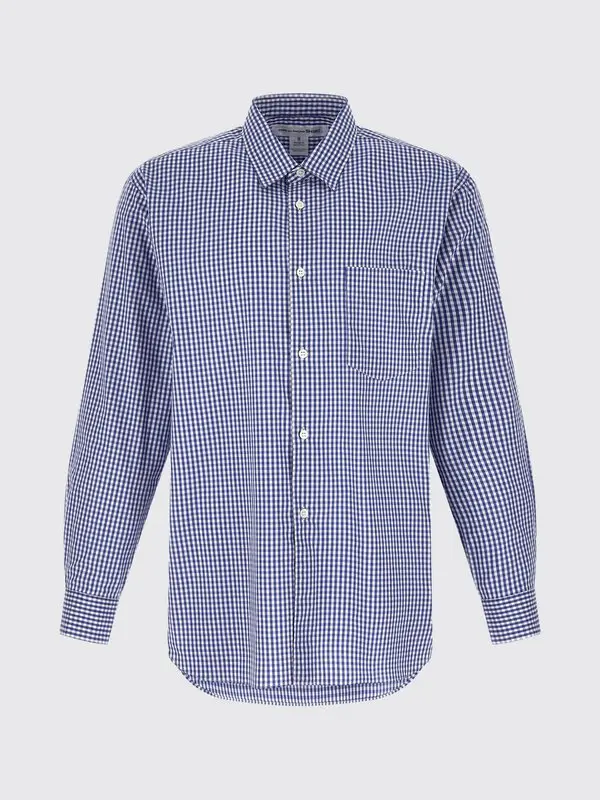 Comme Des Garçons Relaxed Fit Vichy Check Cotton Shirt