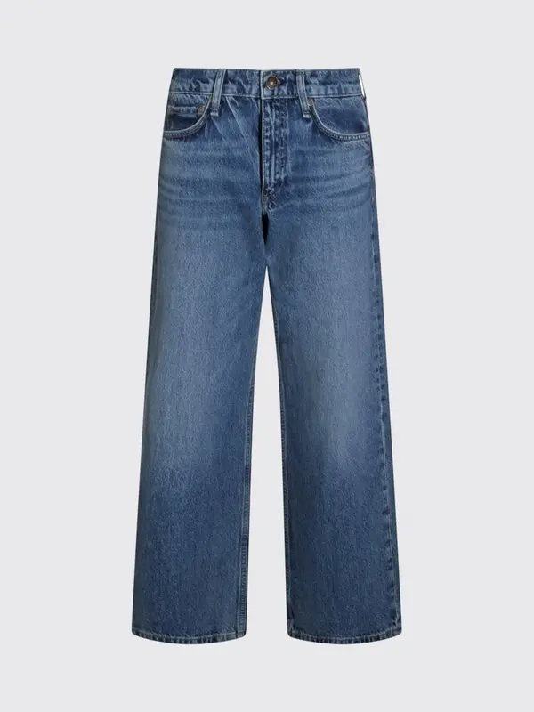 RAG&BONE Rag & Bone Mid-rise Wide Leg Jeans