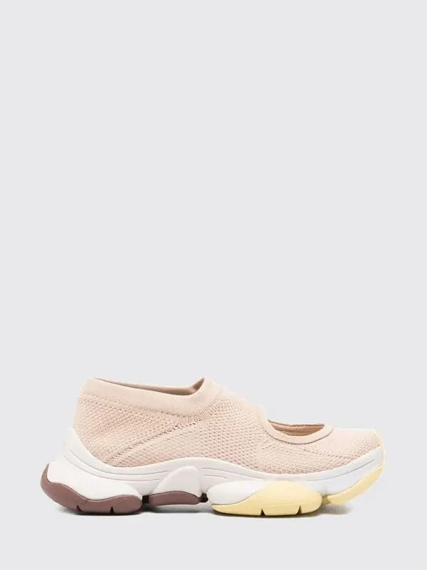 Camper Issey Miyake X Knit Slip-on Trainers With Vibram Sole - Grey