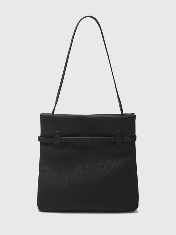 Manu Atelier Du Jour Grained Calfskin Shoulder Bag With Flat Handle