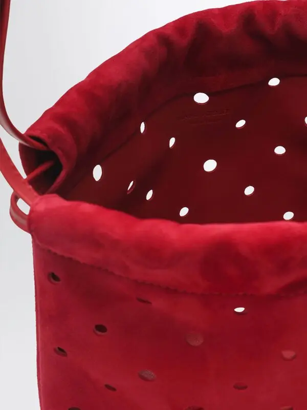 Manu Atelier Romy Suede Bucket Bag
