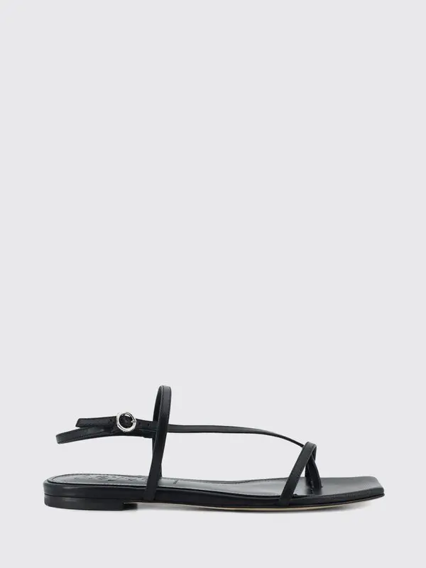 AeydĒ Smooth Leather Slingback Sandals