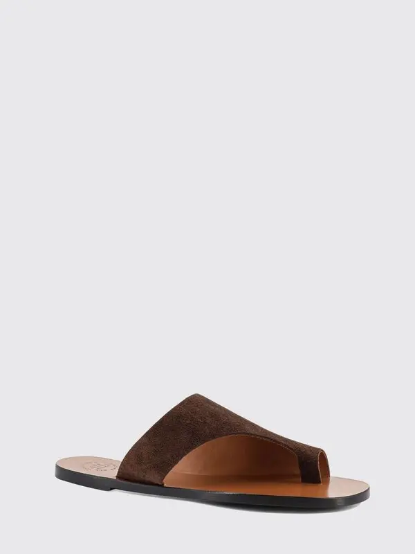 ATP ATELIER Suede Thong Sandals