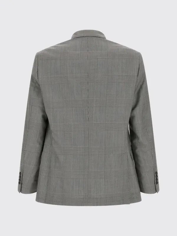 Brunello Cucinelli Prince Of Wales Check Single-breasted Virgin Wool Blazer