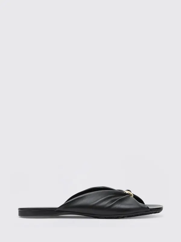 Loewe Pebble Lambskin Nappa Mule Sandals