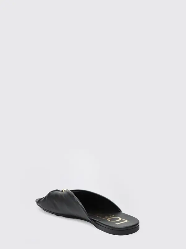 Loewe Pebble Lambskin Nappa Mule Sandals