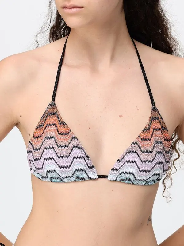 Missoni Two-piece Swimsuit With Chevron Print - Multicolor