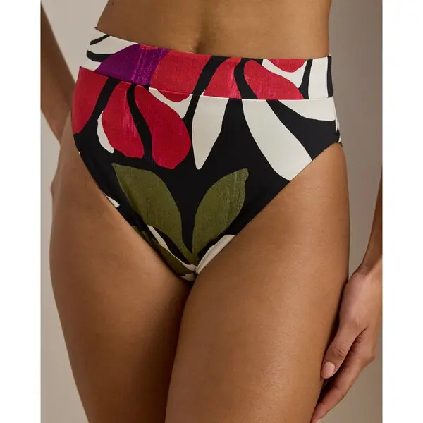 Ralph Lauren Floral High-waisted Bikini Bottom