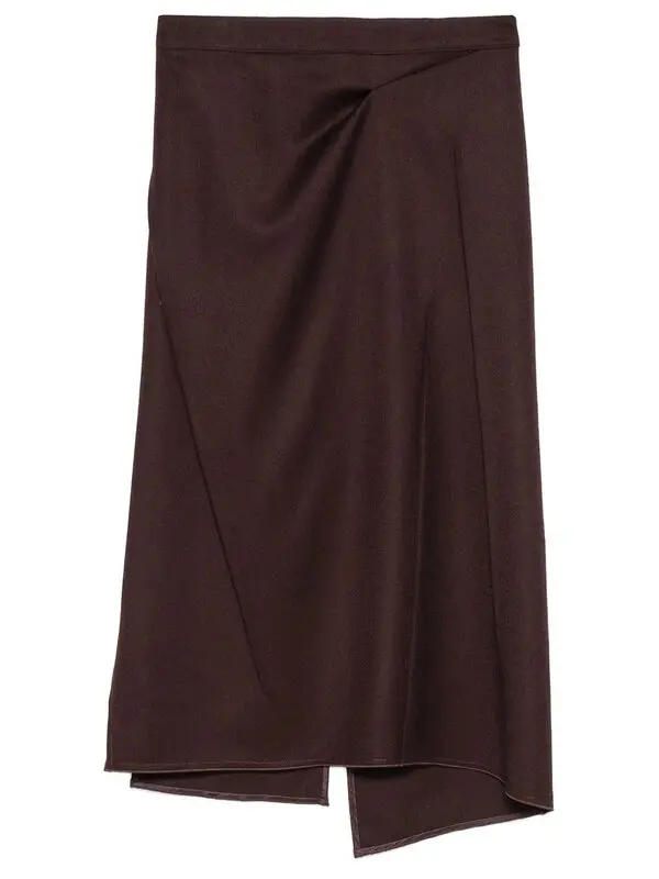 Victoria Beckham Pressed Tailored Skirt