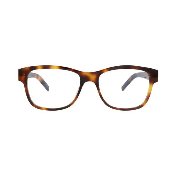Saint Laurent Square-frame Recycled Acetate Optical Frames 'havana/transparent