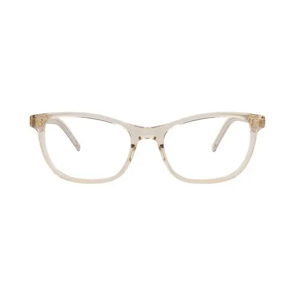 Saint Laurent Cat-eye Frame Recycled Acetate Optical Frames 'nude/transparent