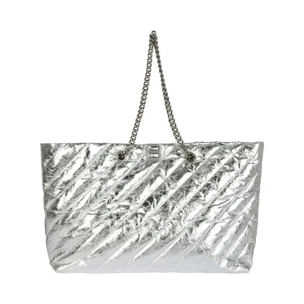 Balenciaga All Crush Quilted Shoulder Bag