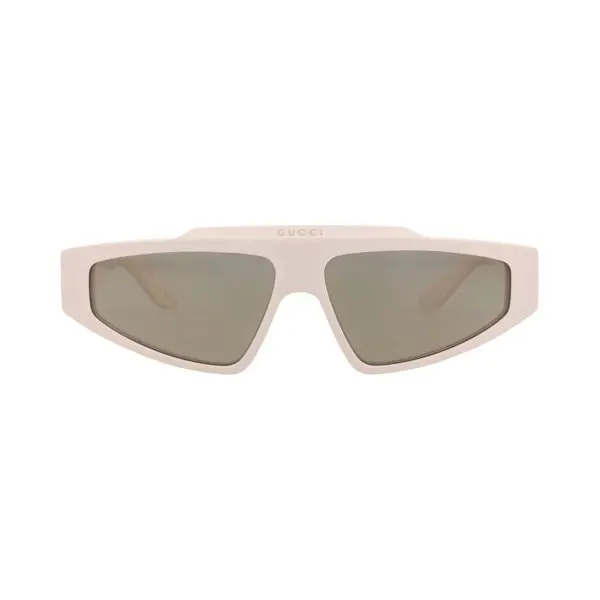 Gucci Square-frame Recycled Acetate Sunglasses 'ivory/grey