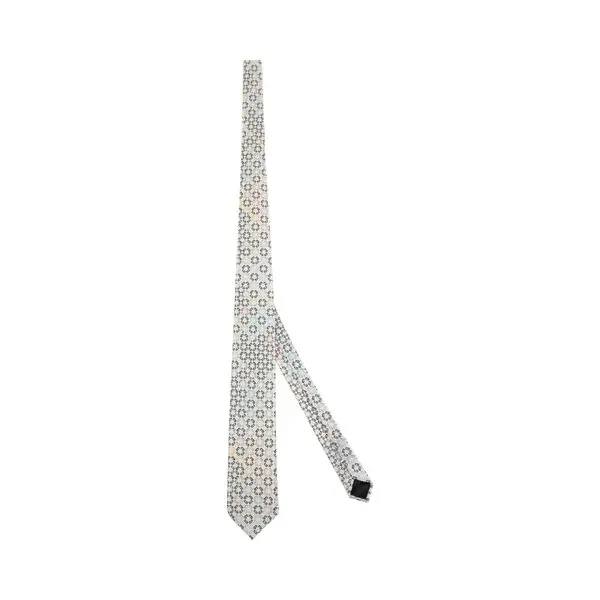 Givenchy 4g Monogram Silk Tie 'beige