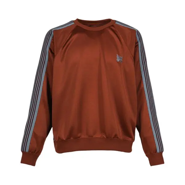Needles Track Crewneck 'rust - Red