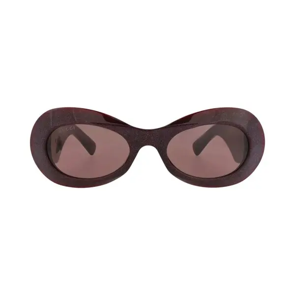 Gucci Round-frame Recycled Acetate Sunglasses 'violet
