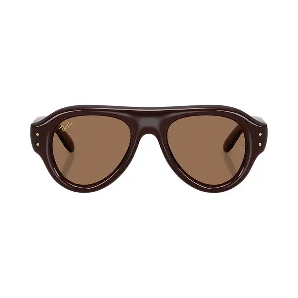 Ray-ban X A$ap Rocky Flacko Aviator Puffer 'transparent /dark - Brown
