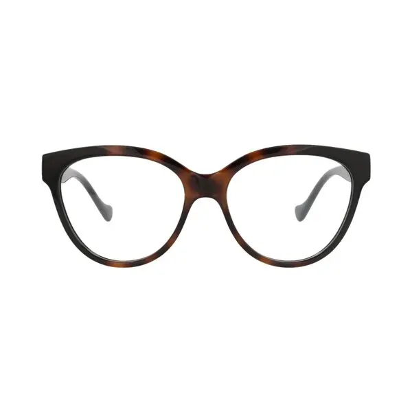 Gucci Square-frame Injection Optical Frames 'havana/black/transparent