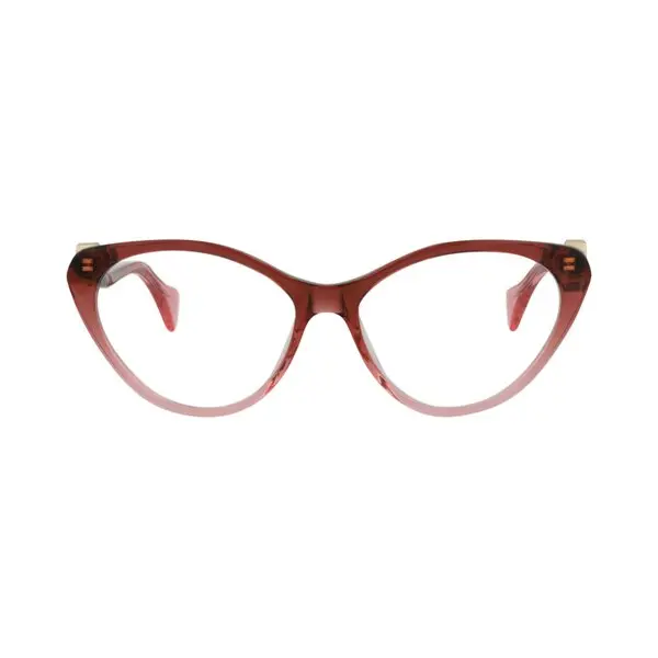 Gucci Cat Eye-frame Acetate Optical Frames 'burgundy/transparent