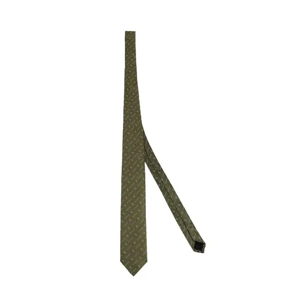 Givenchy Diagonal 4g Silk Tie 'almond /natural