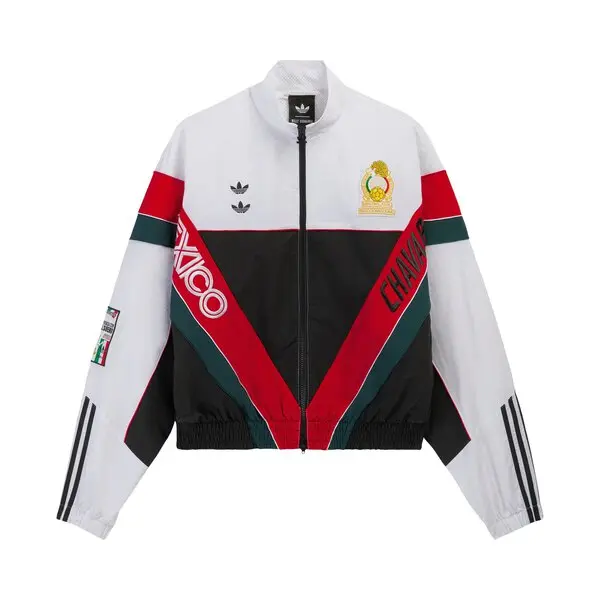Adidas X Willy Chavarria Cdm Woven Track Jacket /white - Black