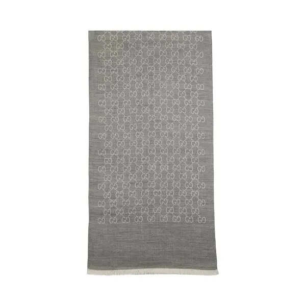 Gucci Gg Logo Scarf 'lead